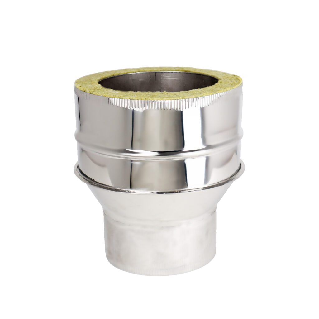 Single to Twin Adapter 150mm (Stainless) - Flexible Flue Liners
