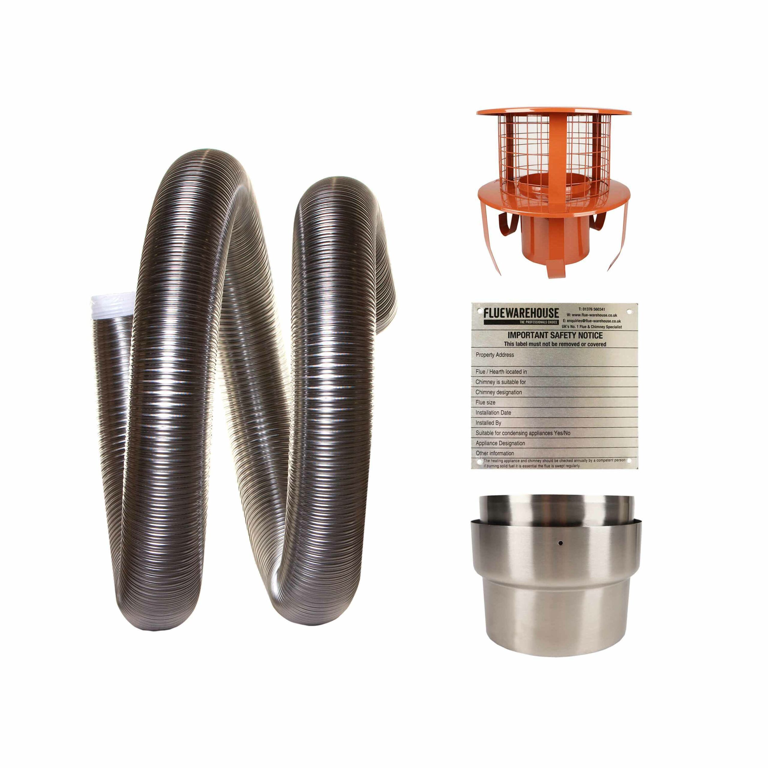 How To Choose The Right Log Burner Flue Kit for Your Stove - Flexible ...